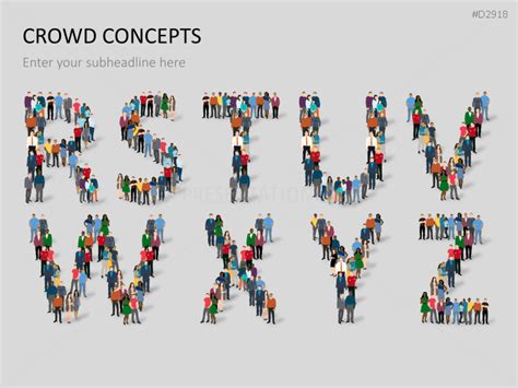 Crowd Concepts PowerPoint Templates PresentationLoad