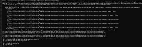 issue with aot builds field browser doesn t contain a valid alias