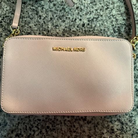 Michael Michael Kors Bags Michael Kors Leather Jet Set East West