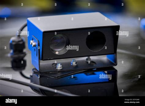 A Automatic Number Plate Recognition Anpr Device On Show During The Launch By The Psni Of The