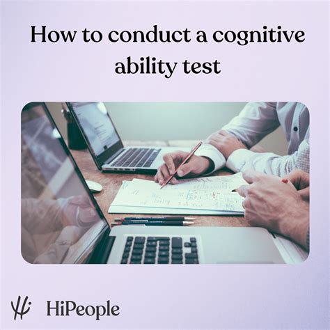 How To Conduct A Cognitive Ability Test HiPeople
