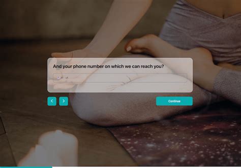 Yoga Class Registration Form Template Formaloo