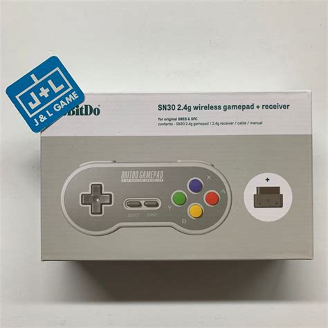 8bitdo Sn30 2 4g Wireless Gamepad For Original Snes Sfc Sf Edition Jandl Game