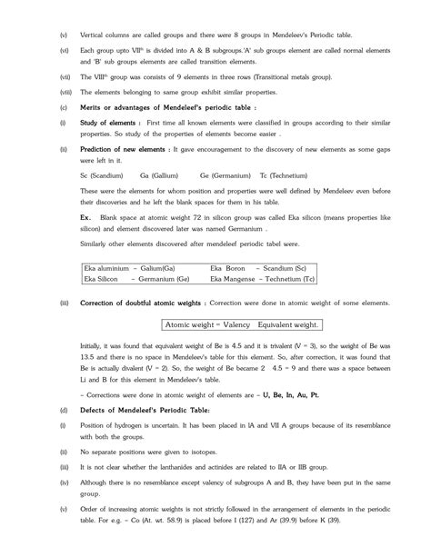 SOLUTION Periodic Table Studypool