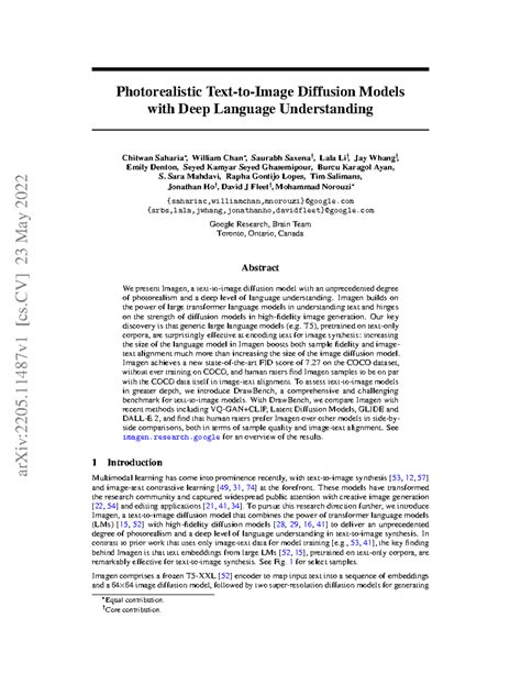 photorealistic text to image diffusion models sara mahdavi rapha