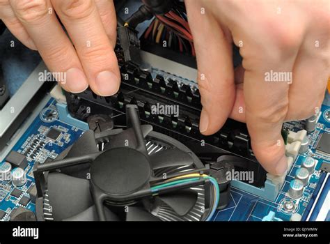 Installation Of Ram Stock Photo Alamy