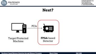 Toward Hardware Based Malware Detection Through Memory Forensics PDF Operating Systems