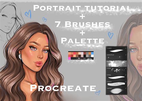 Procreate Brushes Step By Step Tutorial Etsy