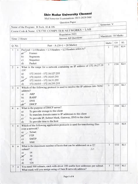 Computer Networks Sem 5 Pdf Ip Address Computer Network