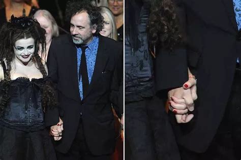 Tim Burton And Helena Bonham Carter Pictured Together For First Time Following Cheating Claims