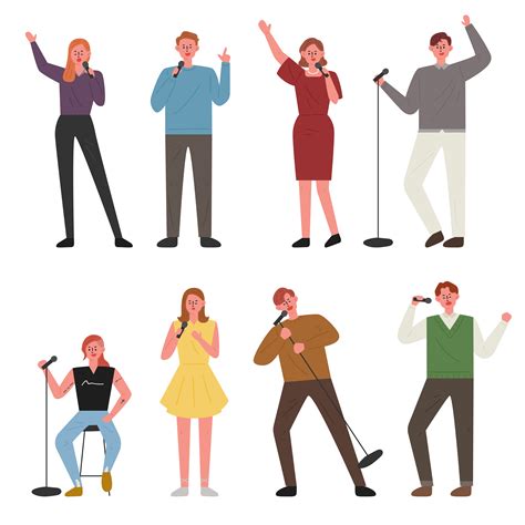 Singing Pose Reference