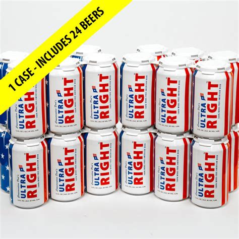 Sold Out Conservative Dads Ultra Right Beer Case 24 Beers Ultra