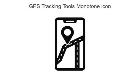 GPS Tracking Tools Monotone Icon In Powerpoint Pptx Png And Editable Eps Format PPT Example