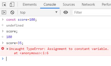 Javascript Variables