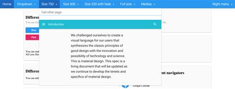 material design responsive dropdown mega menu compatible bootstrap with