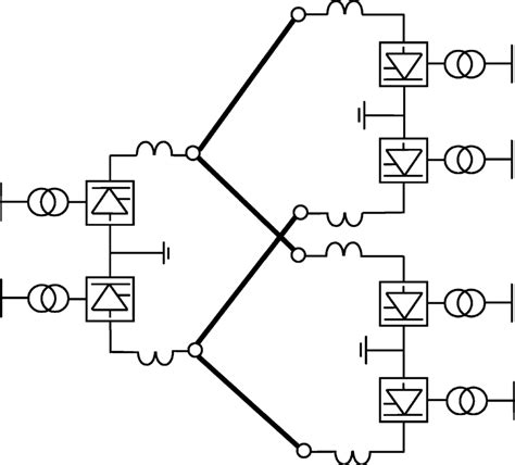 A Bipolar Multiterminal Dc System With A Radial Transmission Network Download Scientific Diagram