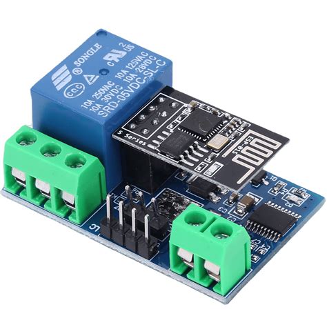 módulo de relé wifi módulo wifi de relé 5v 12v esp8266 placa de control
