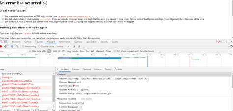 Java Jhipster Spring Angular Jar Working But Not War Working