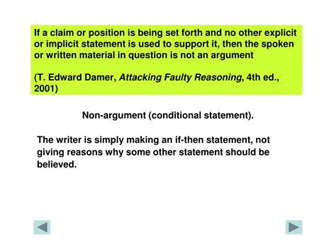 PPT Distinguishing Arguments From Non Arguments PowerPoint Presentation ID 6568952