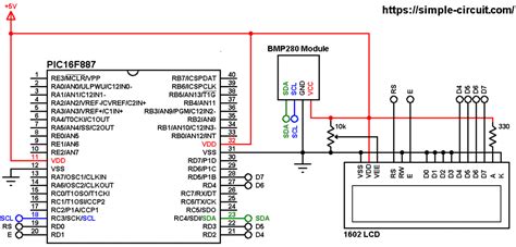Pic Mcu With Bmp280 Temperature And Pressure Sensor Mikroc Projects