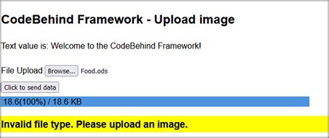 training on using webforms core technology to upload images