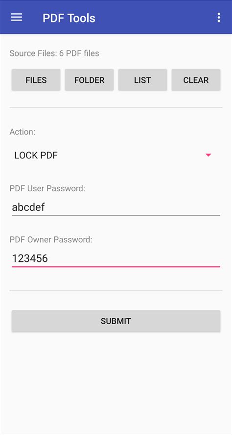 PDF Tools For Android Download Split Merge Compress Lock Unlock