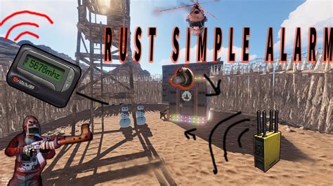 Rust Alarm Base Setup Electricity Deutschgerman Guide Youtube