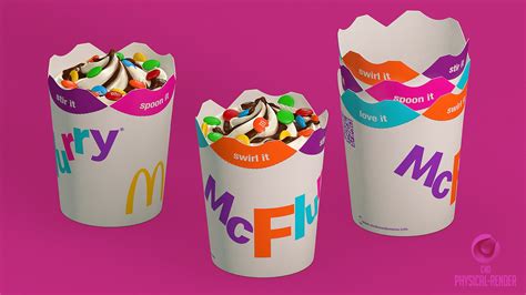 3d Mcflurry Dessert Icecream M And Ms Model Turbosquid 2101207