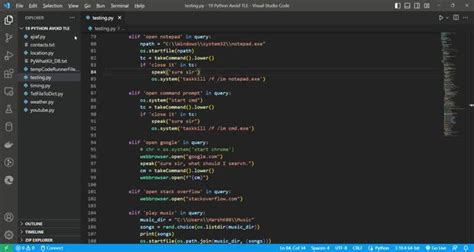 Tech Python Voiceassistant Techeducation Harsh Sehgal