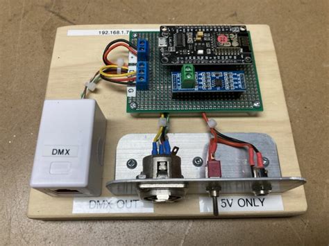 WLED DMX Output Zappedmyself Com