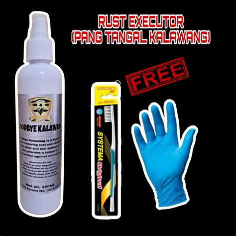 Goodbye Kalawang With Freebies Rust Remover Lazada Ph