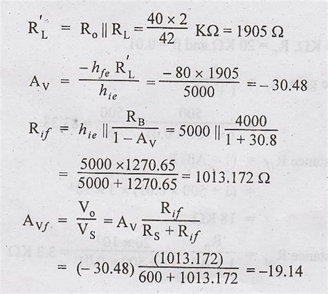 Important Solved Problems Of Feedback Amplifiers And Oscillators Anna University Solved Problems