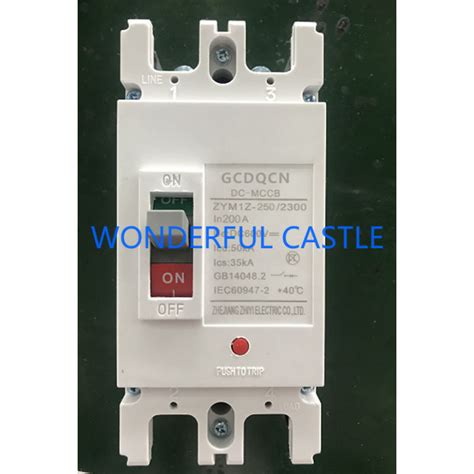 Mccb Electric Circuit Breaker 100a125a160a200a250a 2p Molded Case