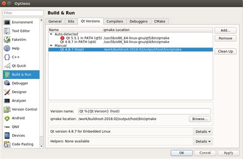Ubuntu Qt4 Qtcreator 交叉编译配置could Not Read Qmake Configuration File Csdn博客