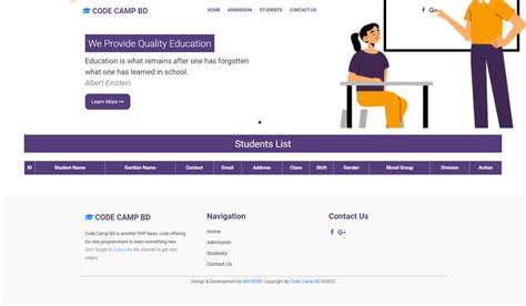 GitHub Dev Mhrony Babe Admission In PHP Babe Admission In PHP Code Camp BD
