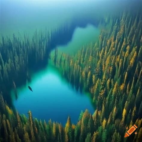 Canadian Wilderness L Shaped Lake