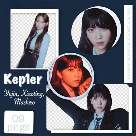 Kep1er Yujin Xiaoting And Mashiro Png Pack 01 By Cherrymoonx On