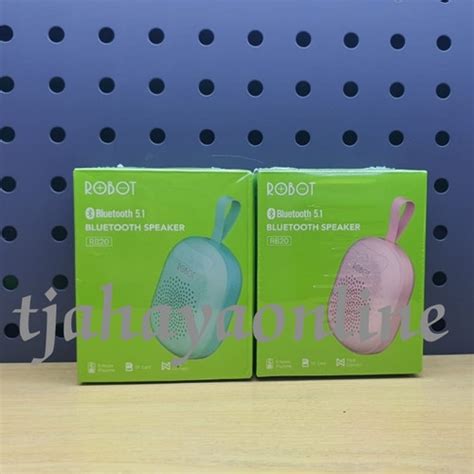 Jual Robot Tws Speaker Bluetooth 5 1 Mini Portable Rb20 With Rgb