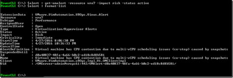 Getting Started With Powercli For Vrealize Operations Vr Ops Vmware