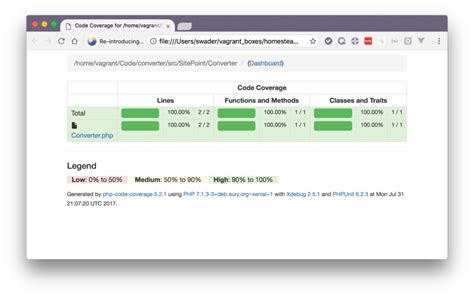 Re Introducing Phpunit Getting Started With Tdd In Php — Sitepoint