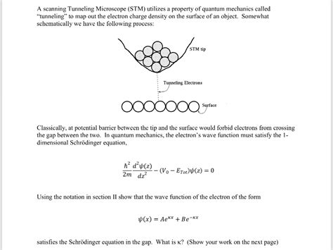 solved a scanning tunneling microscope stm utilizes a property of