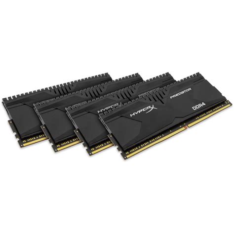 16gb Hyperx Predator Ddr4 2400 Dimm Cl12 Quad Kit Ddr4 2400 Pc4 19200u Mindfactory De