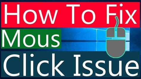how to fix mouse double clicks issue on windows 10