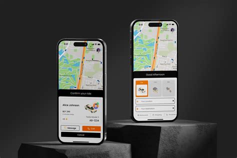 Ride Share App Ui Design Behance