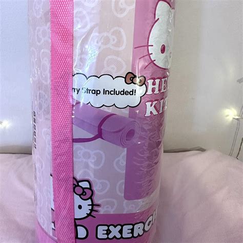 Hello Kitty Yoga Mat 💗 Brand New With Tags ~ Rare Depop