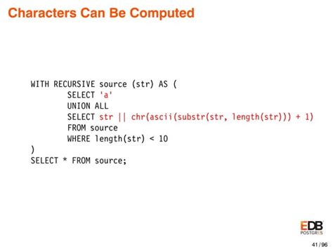 Apj Common Table Expressions Ctes In Sql Pdf