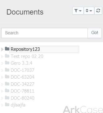 Overview Of Document Repository ArkCase