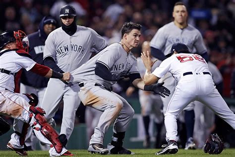 Twitter Was Really Excited About The Red Sox Yankees Brawl Boston Magazine