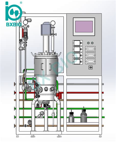 10l 10000l Bio Reactor Tank Bioreactor With Illumination Photobioreactor For Plant Cell Culture