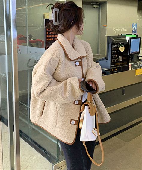 여자 양면으로 입을수있는 리버서블 자켓 여성 양털 기모 겨울철 아웃터 자켓 에이블리